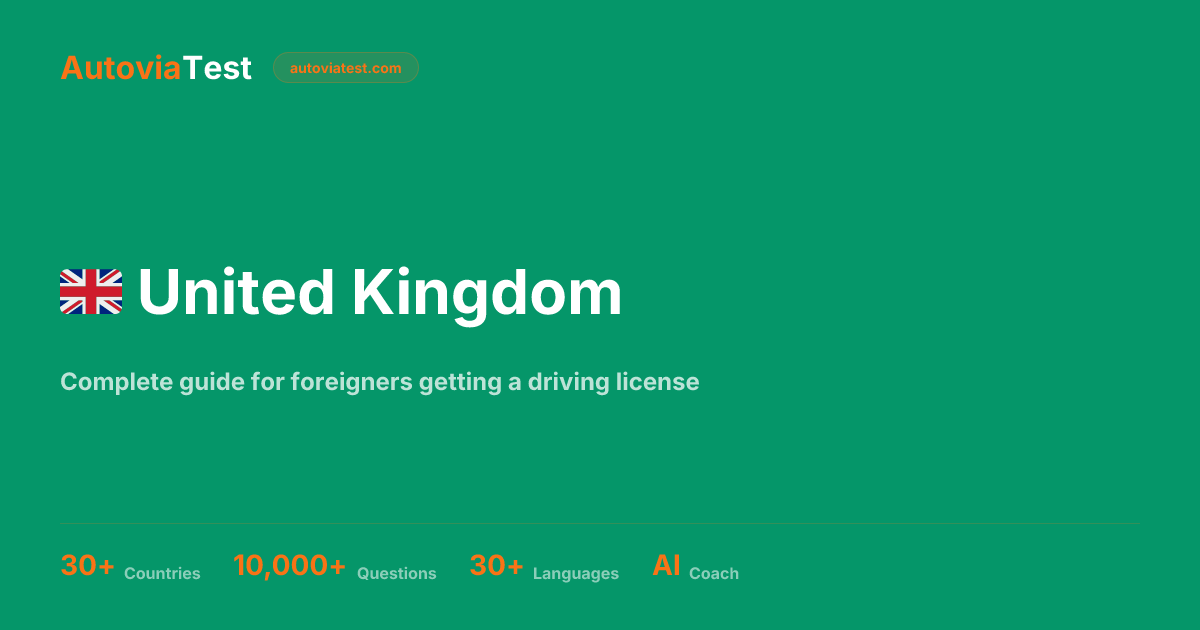 Driving License in United Kingdom for Expats | Complete Guide 2026 ...