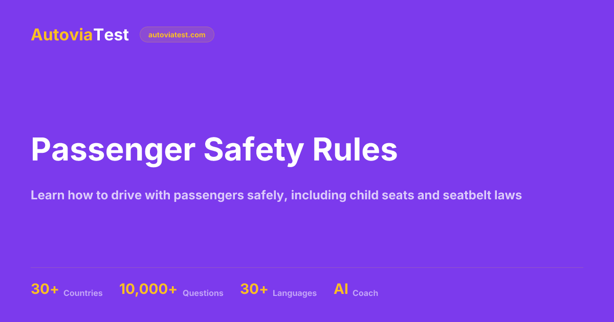 Passenger Safety Rules — AutoviaTest