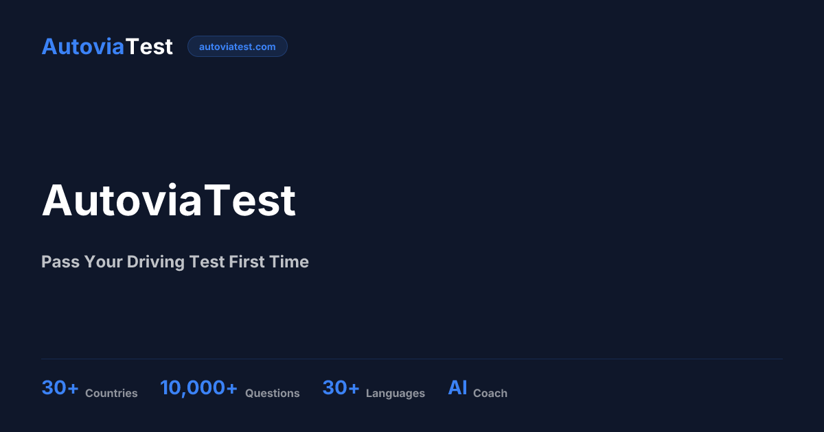 AutoviaTest - Pass Your Driving Test First Time | AutoviaTest