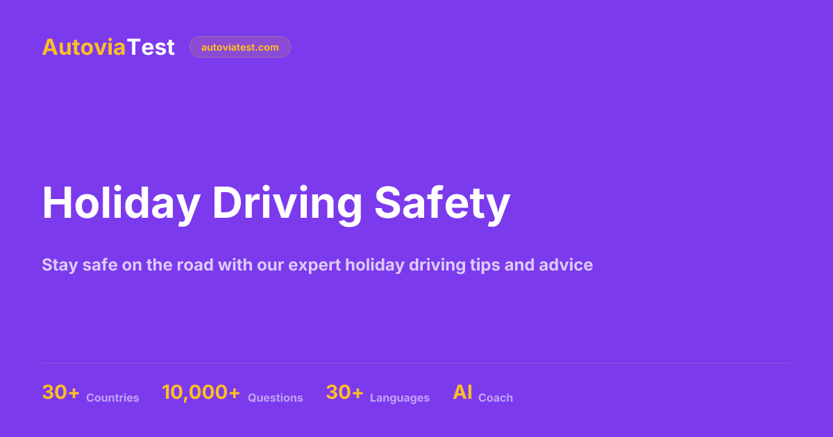 Holiday Driving Safety — AutoviaTest